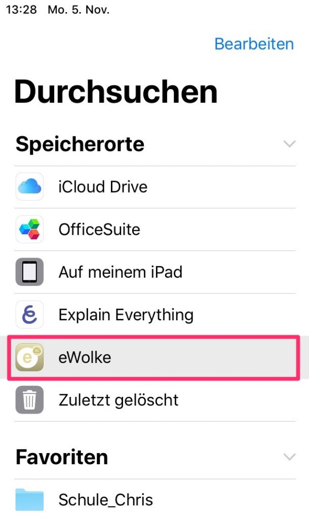 Neuerungen in der App «eWolke» – anykey
